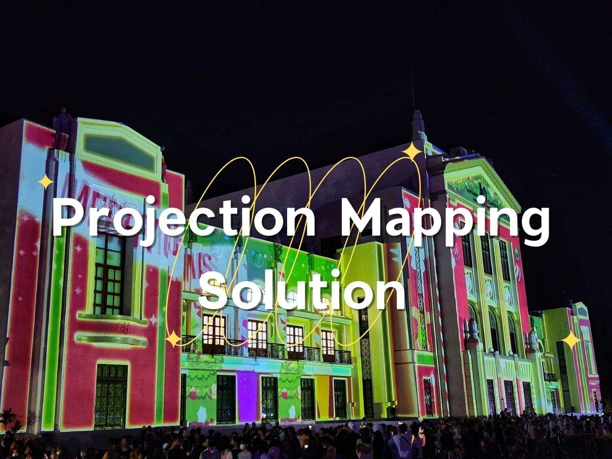 Buildings 3D Projection Mapping Light Show Solution For Christmas ...
