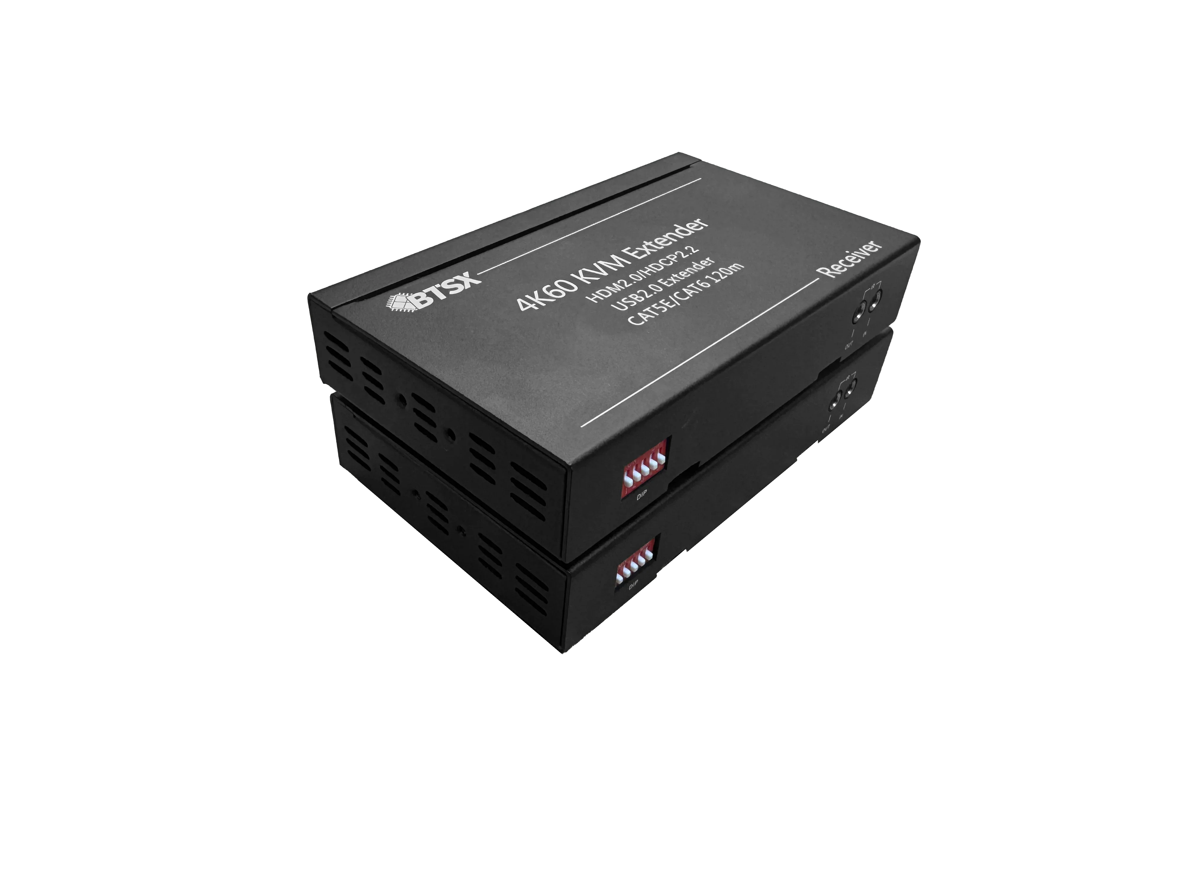4K60 Network Extender 100M to Network Cable Converter KVM USB RS232 ...